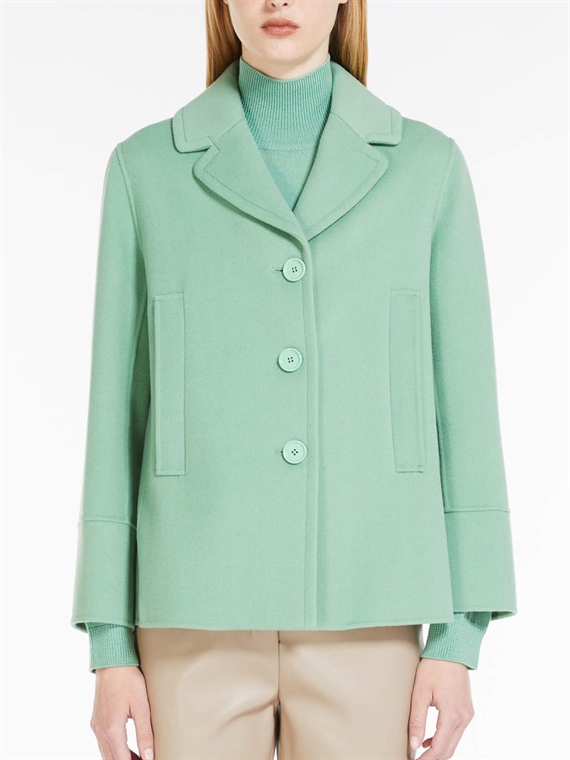 'S Max Mara Moon Jakke, Pastel Green → Køb nu