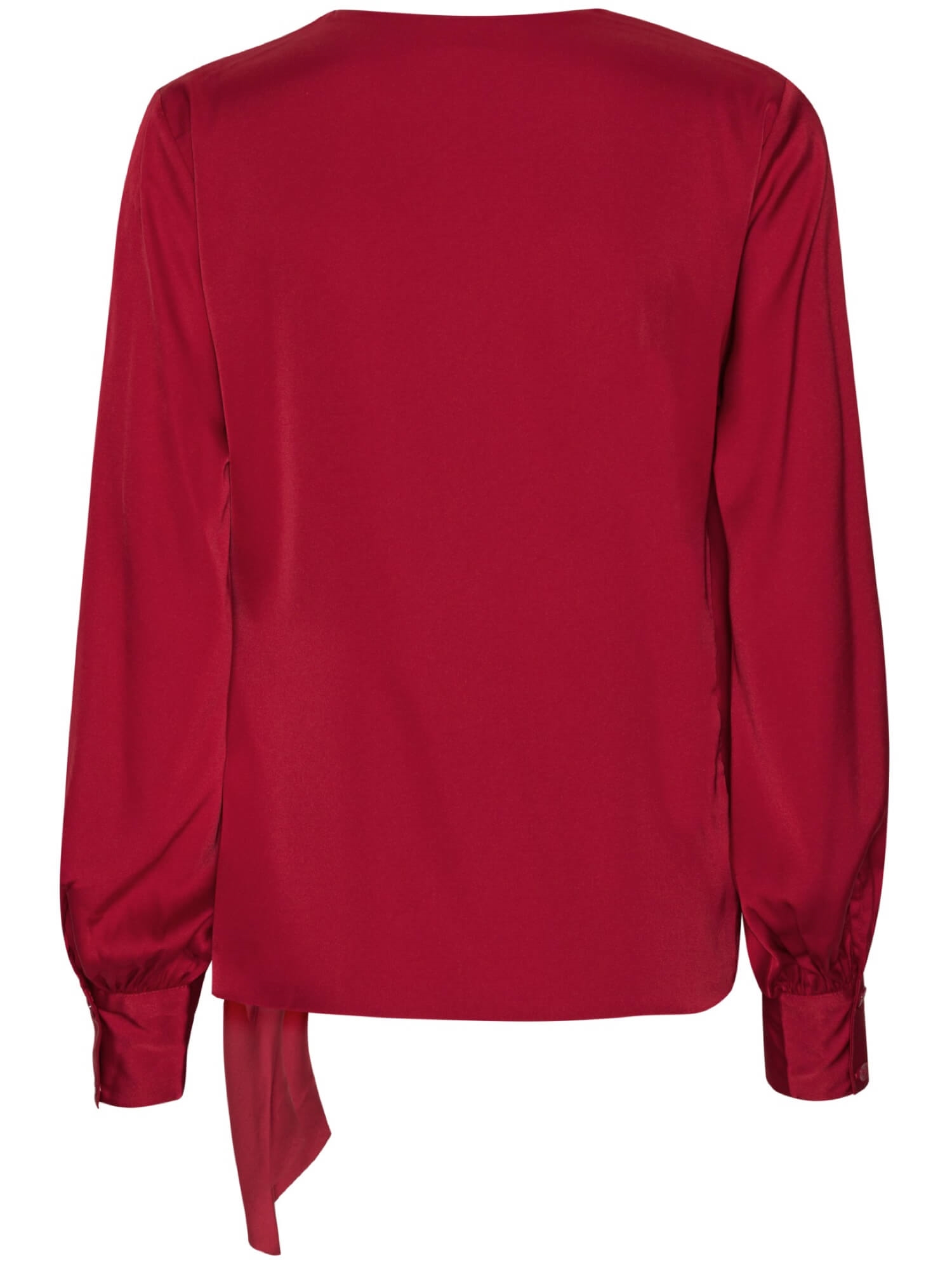 Ines Bluse i Deep Red fra Karmamia → køb nu