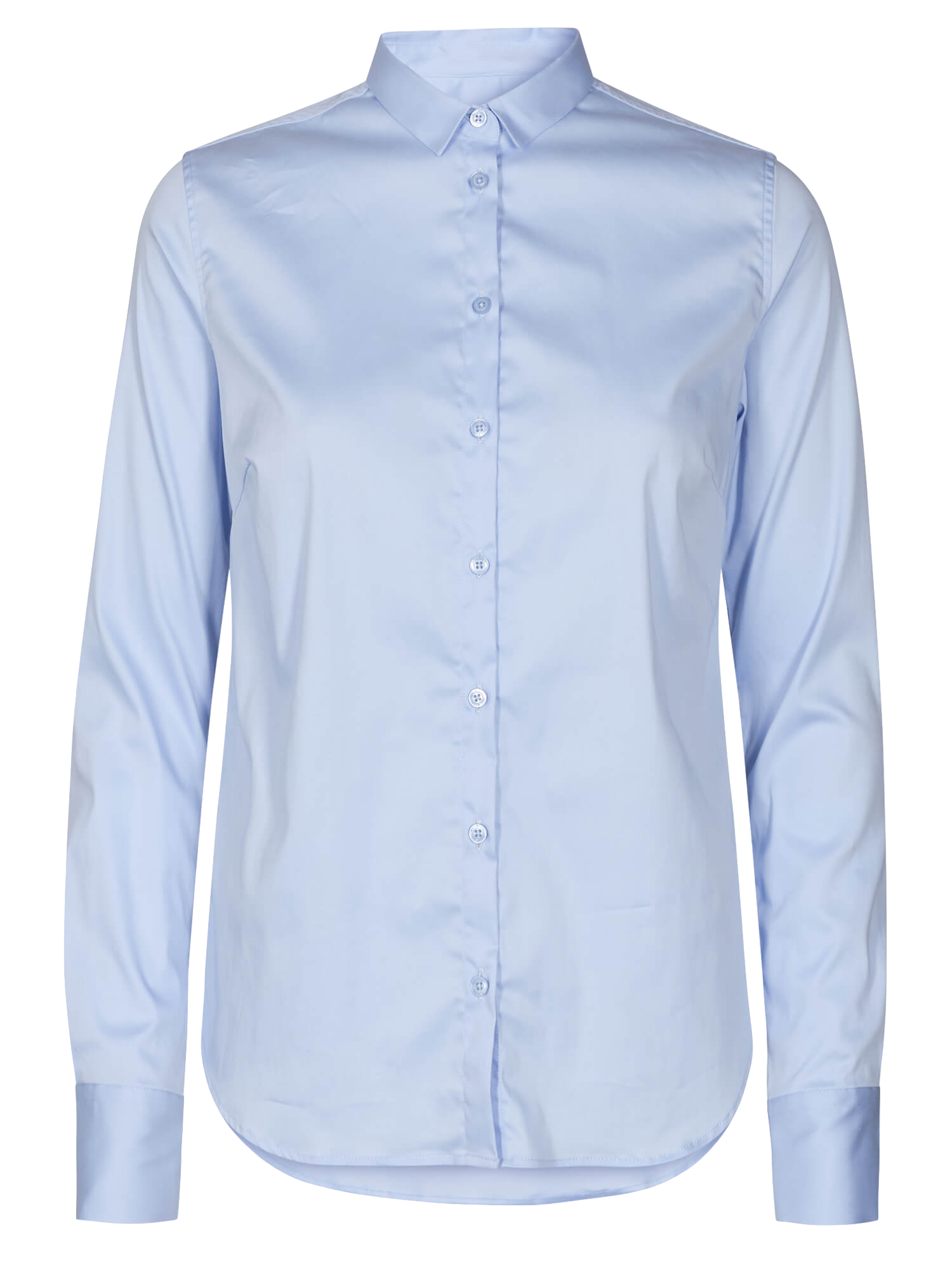 Mos Mosh Tilda Skjorte, Light Blue ⇒ Køb her