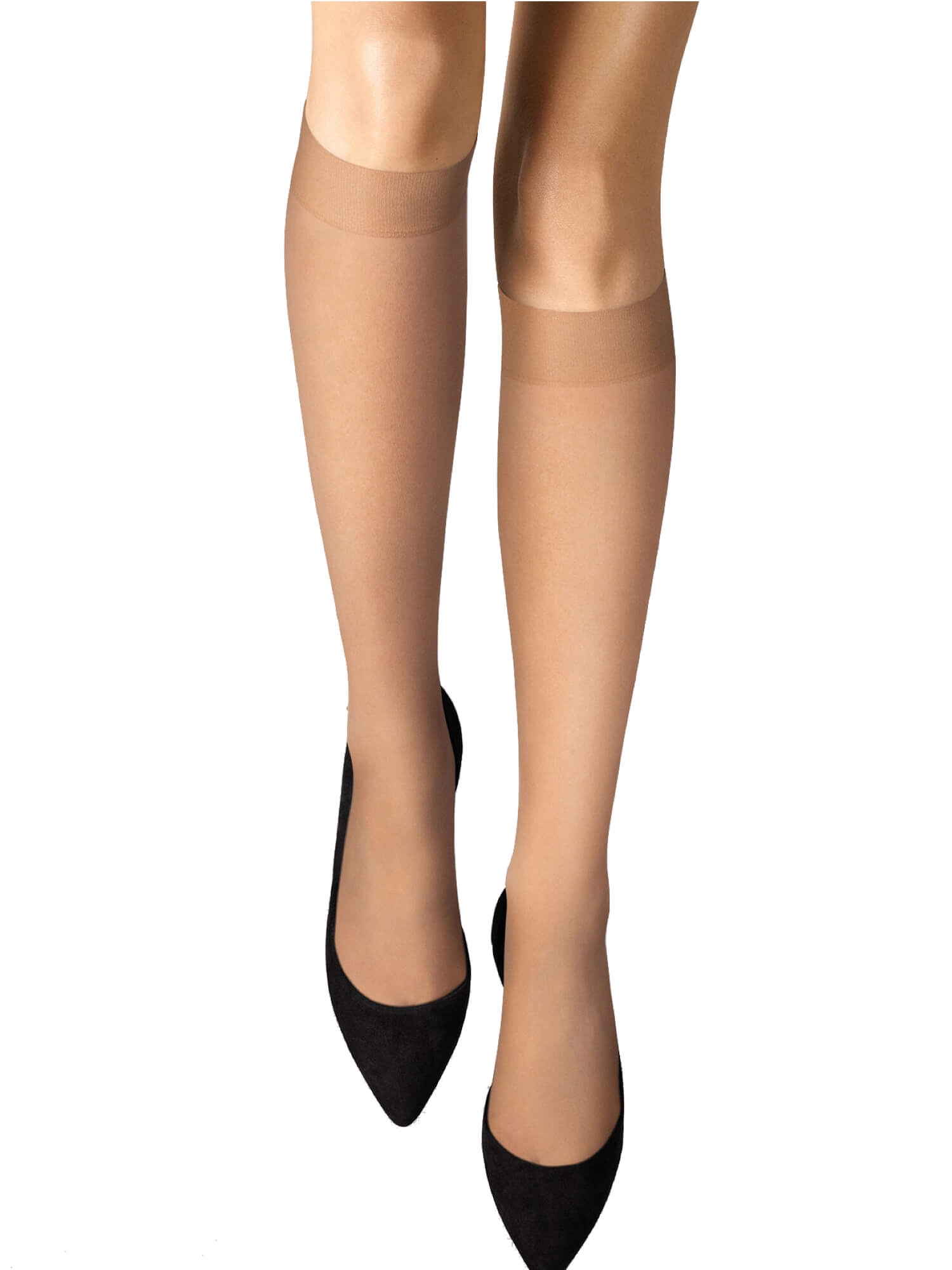 Individual 10 Knee-Highs fra Wolford I Gobi → køb her